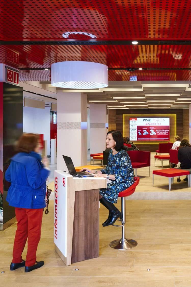 Santander adapta la red de oficinas a las circunstancias del estado de ...
