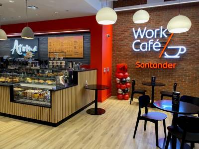 Santander Bank Opens First U.S. Work Café in Brooklyn