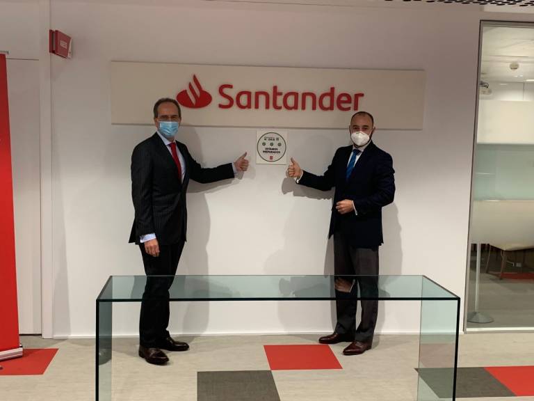 Santander, primera entidad financiera con el sello Garantía Madrid por ...