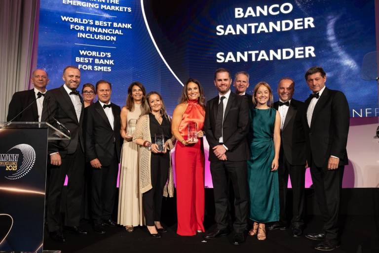 Euromoney names Santander “best bank in the world” for SMEs, financial ...