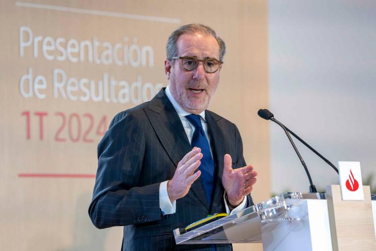 Resultados Banco Santander 1T 2024 - Santander obtiene un beneficio de ...