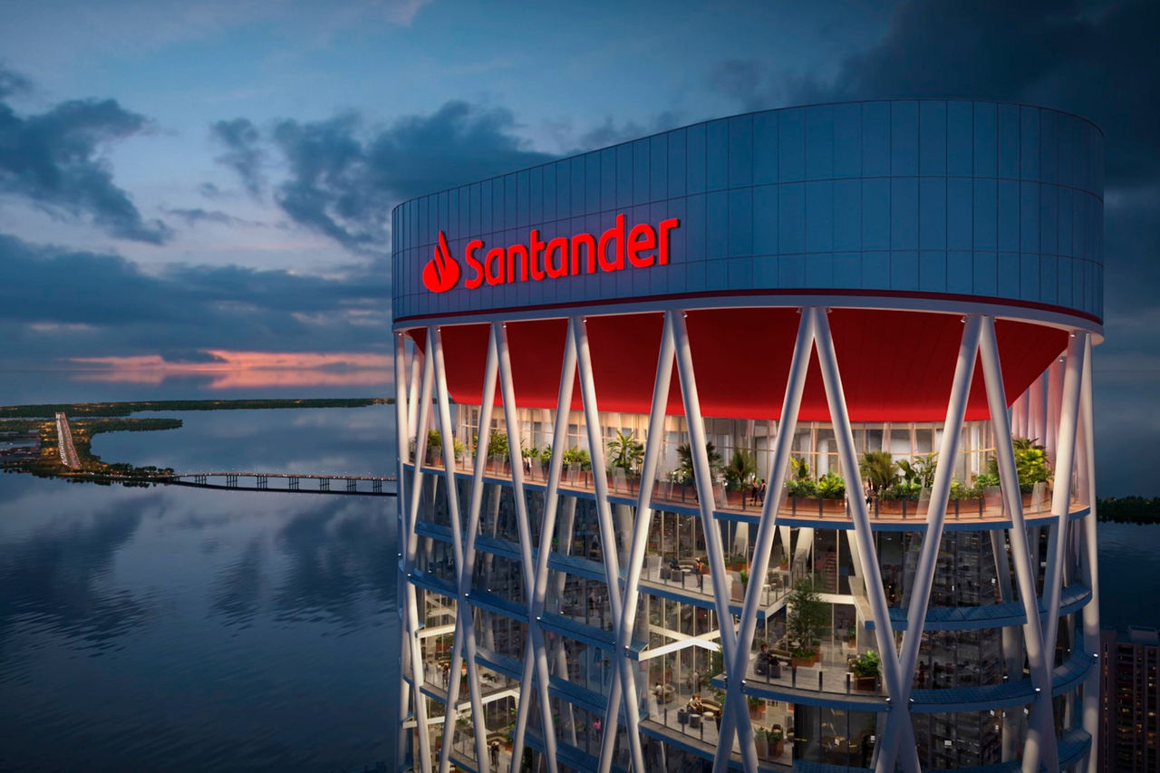 Santander to convert its office space in Miami into 41-story tower with ...