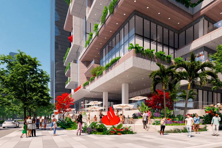 Santander to convert its office space in Miami into 41-story tower with ...