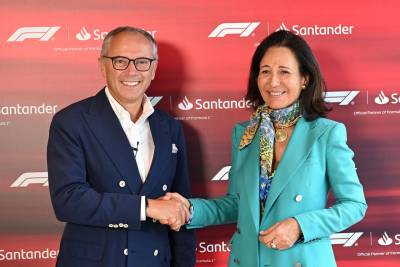 Santander to become an official partner of Formula 1®